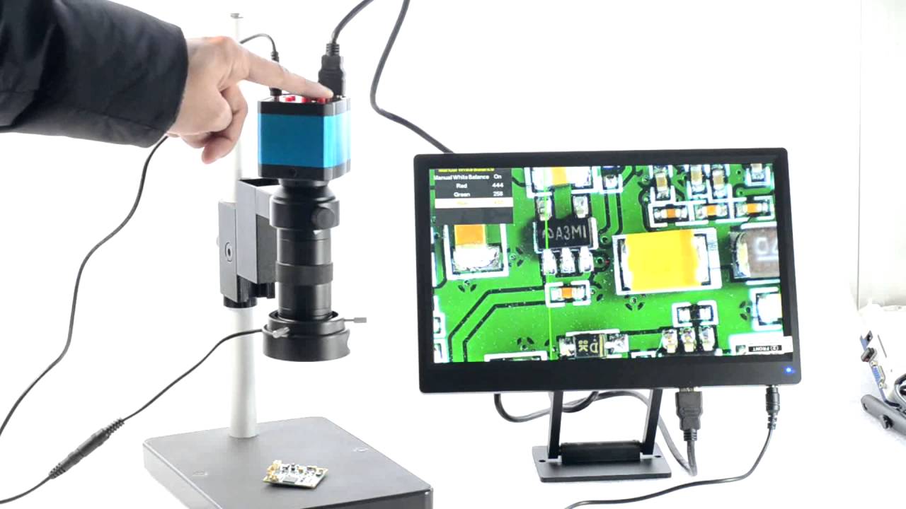 Aihome 14mp Hdmi Usb Industry Microscope Camera Installation Manual
