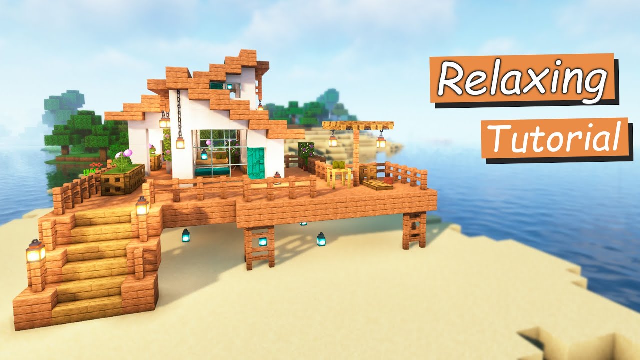 Minecraft Beach House Step By Step