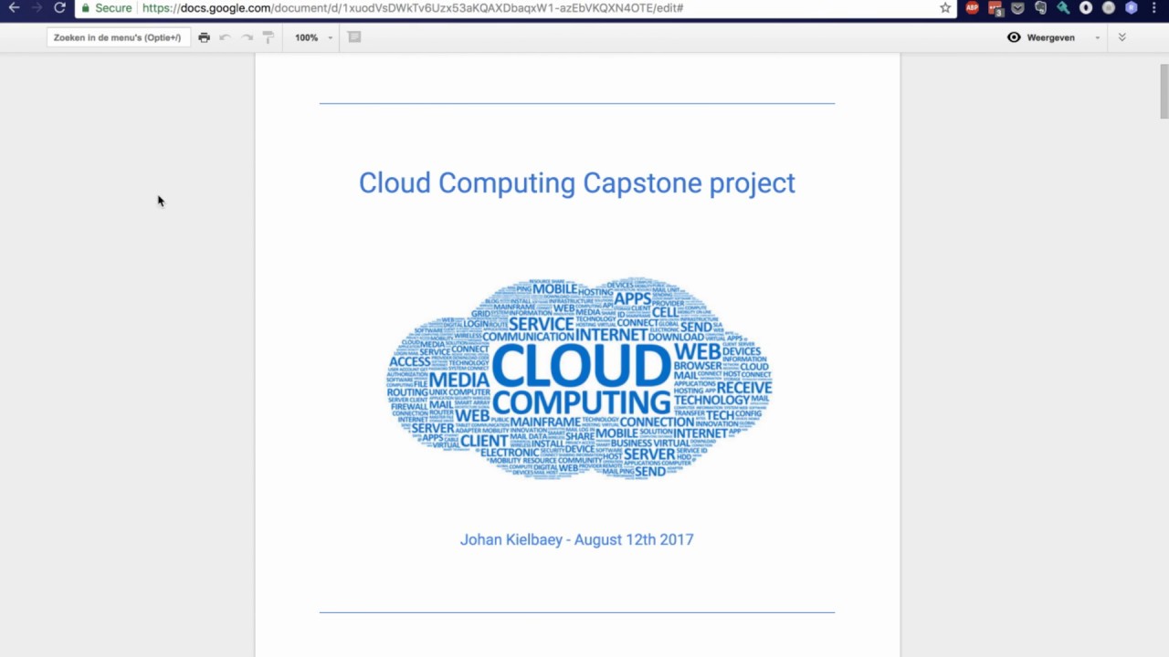Cloud Computing Capstone Task 1 Youtube