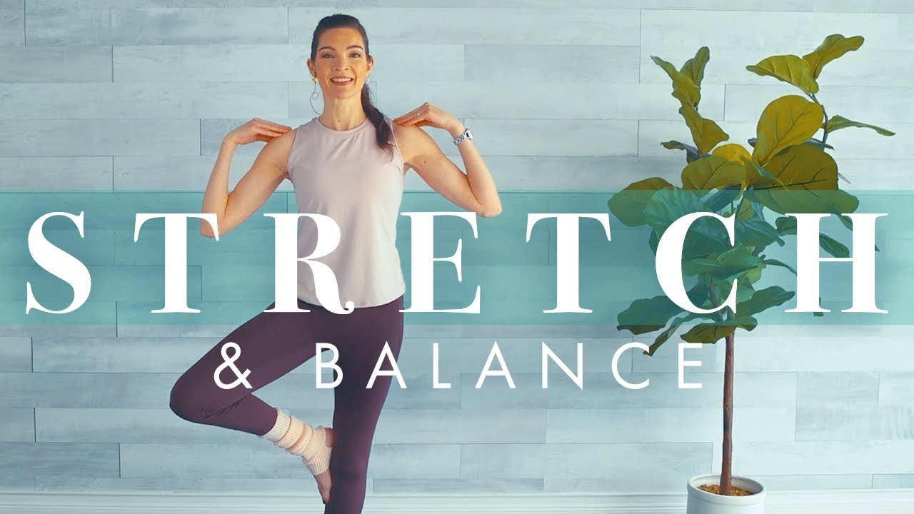 Standing Yoga Flow Stretch Balance Stretching Exercises For