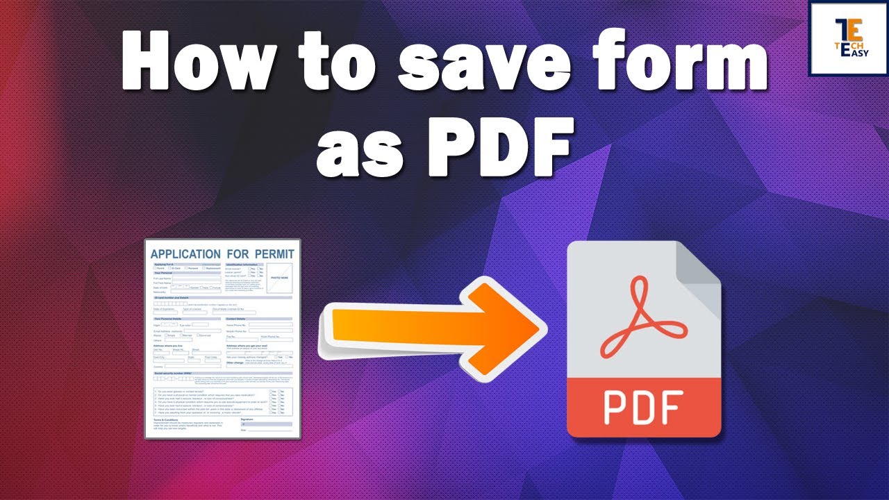 How To Save Form As Pdf Google Form To Pdf Save Webpage To Pdf