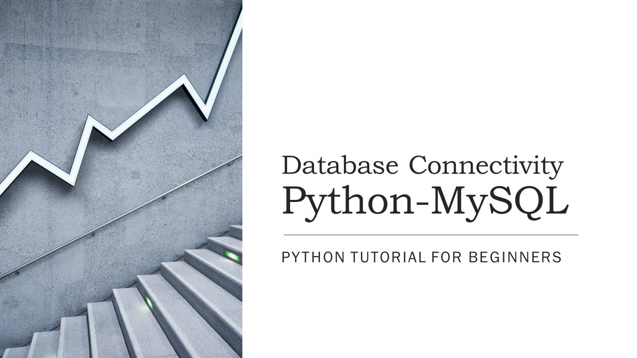 13 Python And Mysql Database Connectivity Youtube