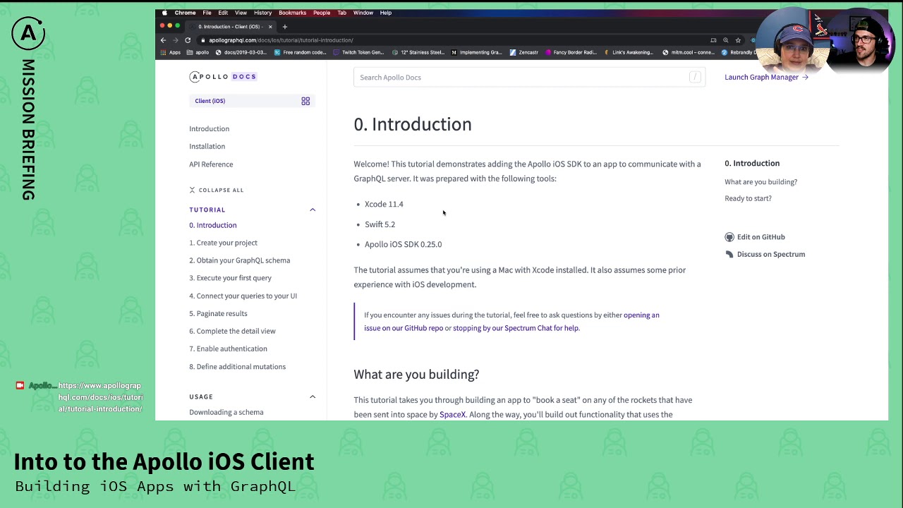 Intro To The Ios Apollo Client Graphql Ios Tutorial Youtube