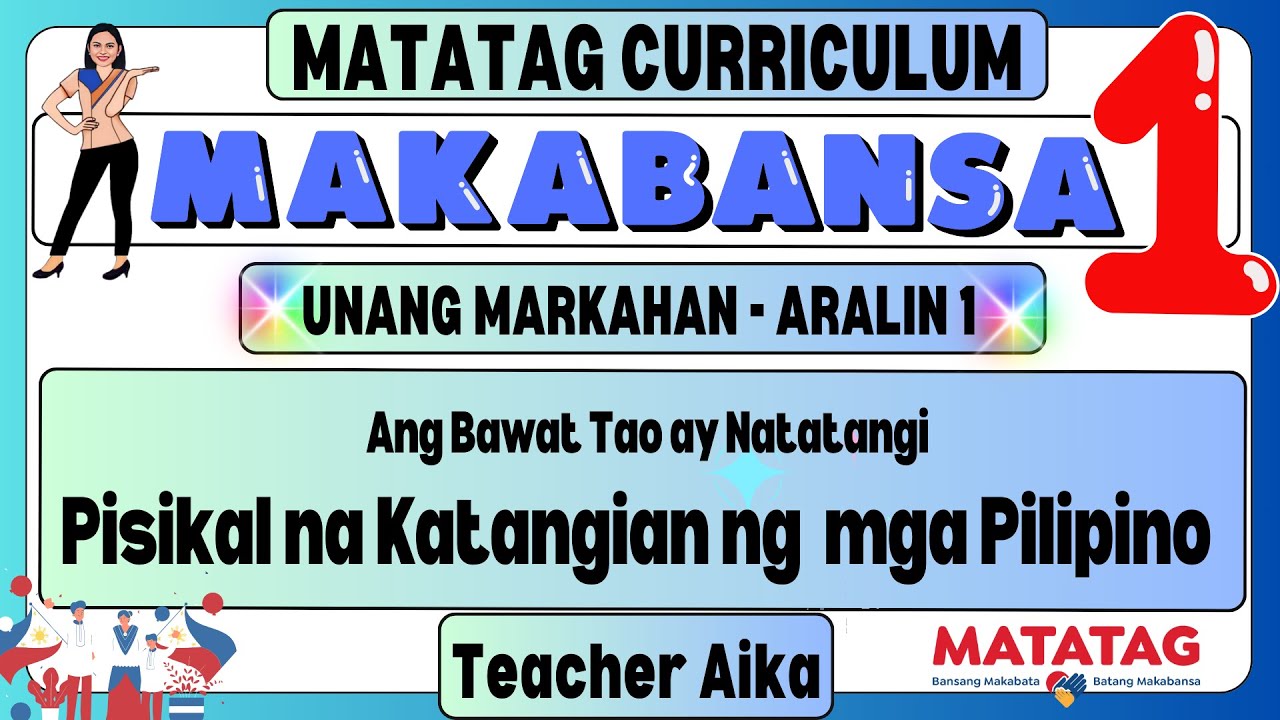 Matatag Grade 1 Makabansa Quarter 2 Summative Tests