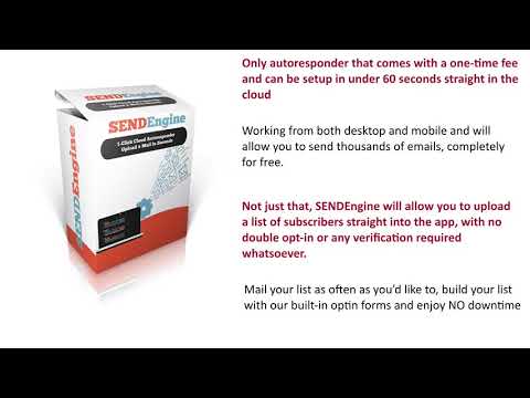 Sendengine Review Demo Youtube