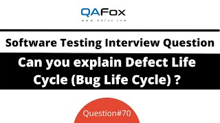 Can You Explain Defect Life Cycle Bug Life Cycle So Doovi