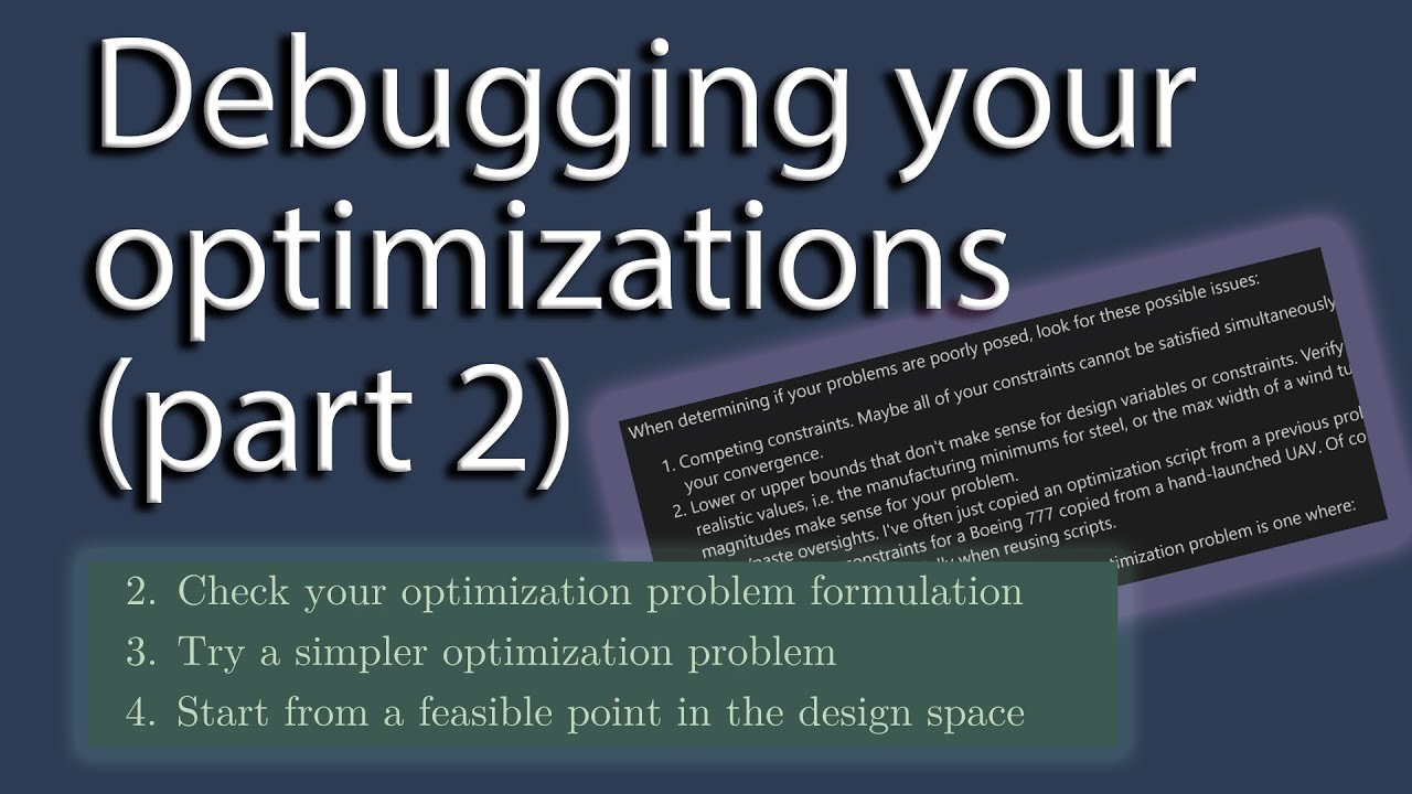 Debugging Your Optimizations Part 2 Youtube