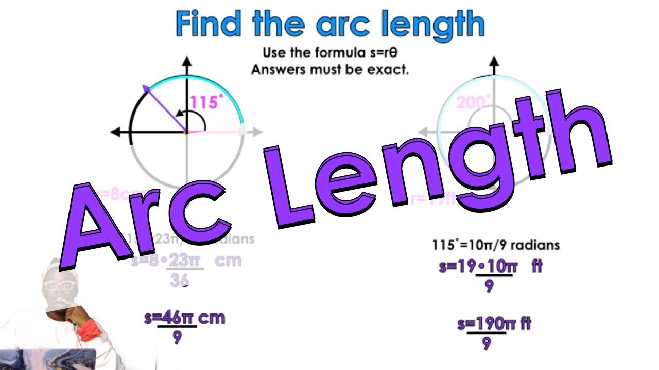 How To Find The Arc Length Youtube