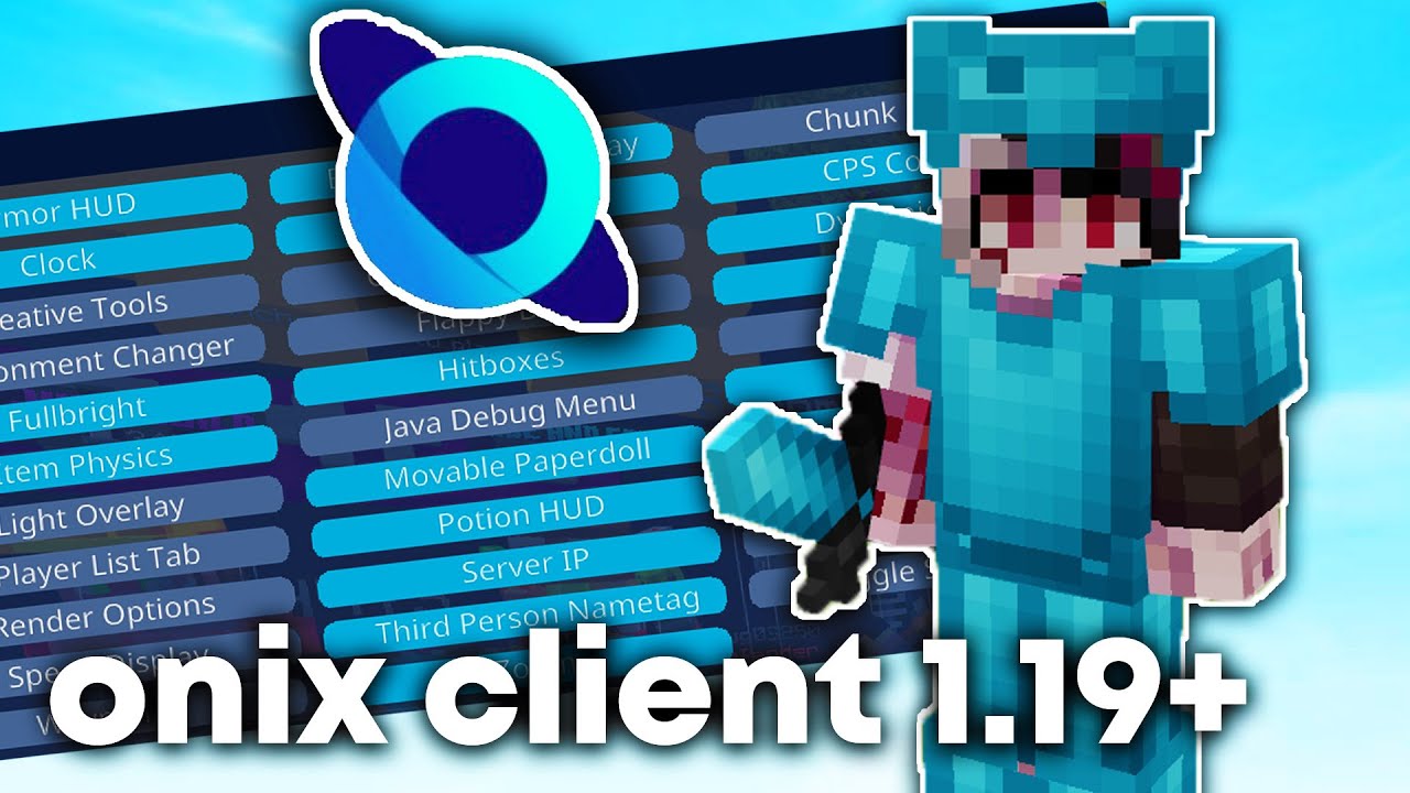 Onix Client The Best 1 20 Minecraft Bedrock Client Fps Cps Counter