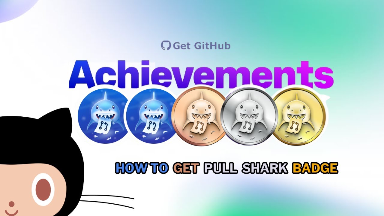 How To Get Pull Shark Badge On Github Youtube