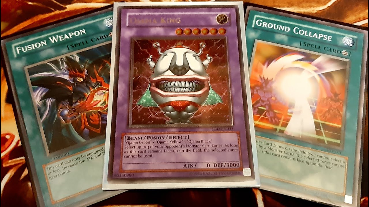 Goat Format Deck Ojama King Lockdown Youtube
