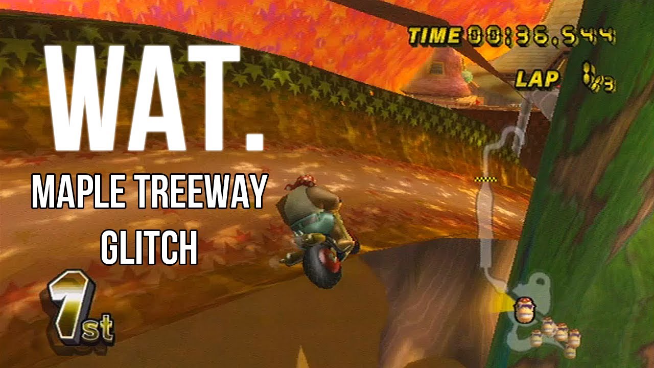 Mkwii New Maple Treeway Time Saving Glitch With Skype Call Youtube