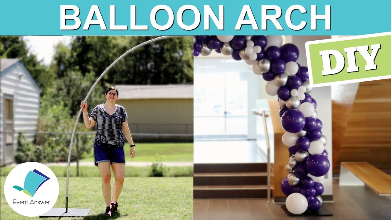 How To Make Balloon Columns And Arches