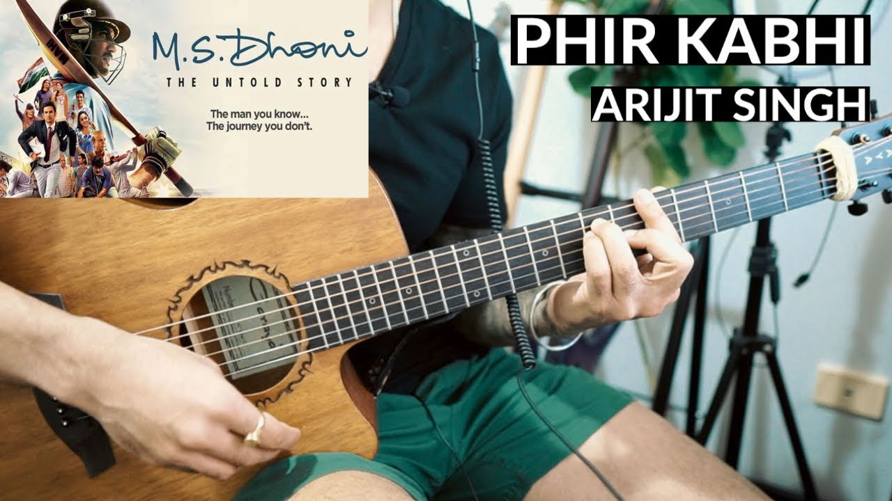 Phir Kabhi M S Dhoni Easy Guitar Lesson Arijit Singh Youtube