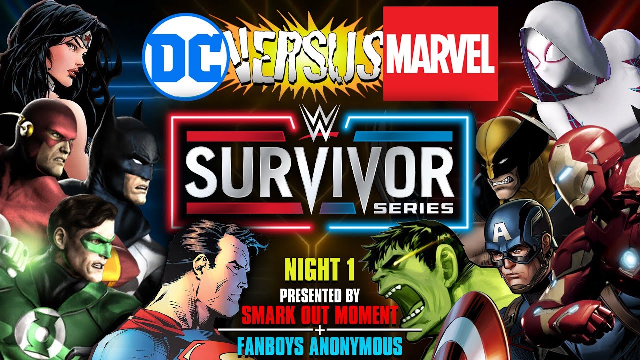 Wwe Survivor Series Marvel Vs Dc Comics Superheroes Part 1 Fantasy