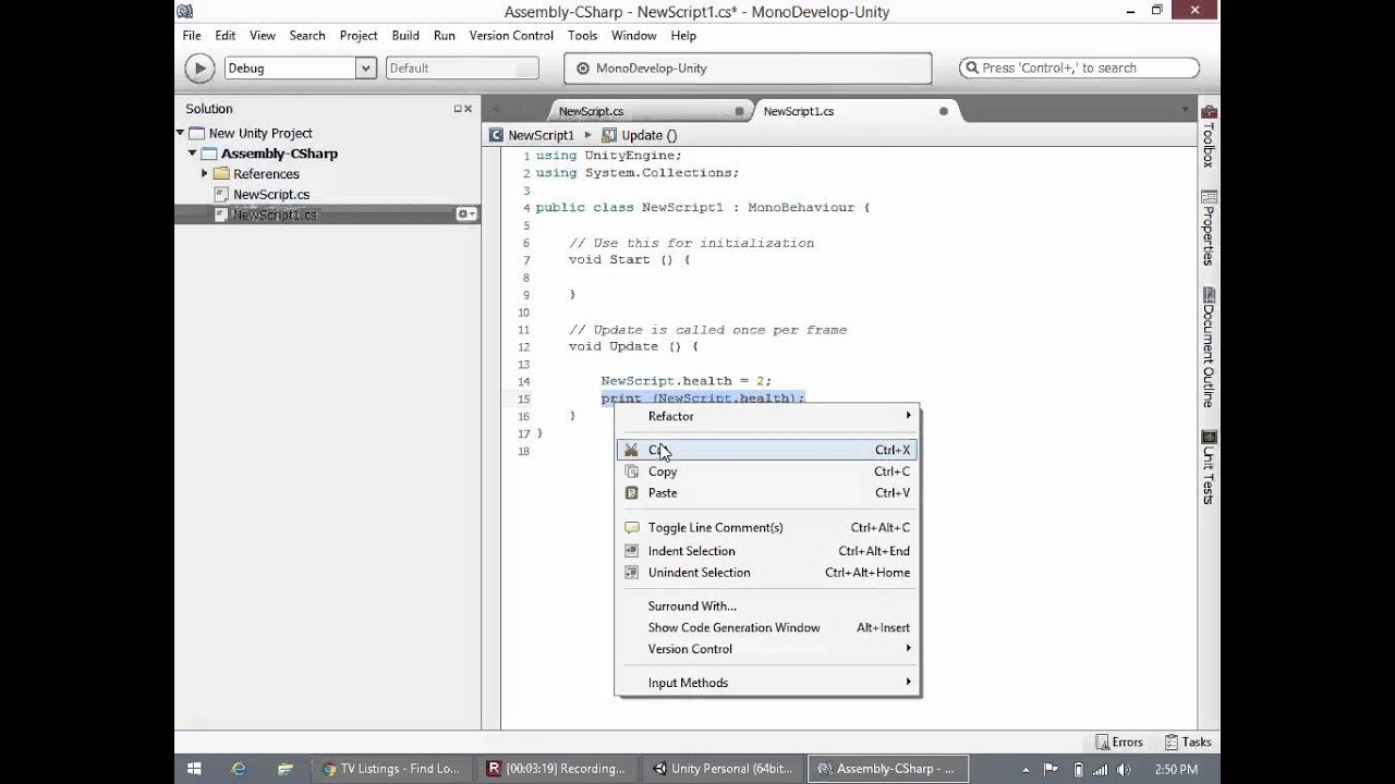Unity 3d Statics Yougarry