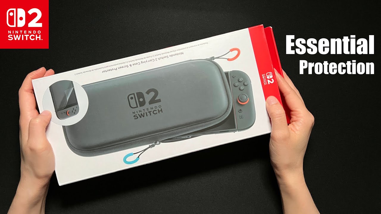 Hands On Nintendo Switch 2 Carrying Case Screen Protector Youtube
