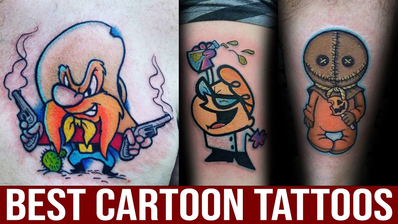 Top 50 Best Cartoons Tattoos Youtube