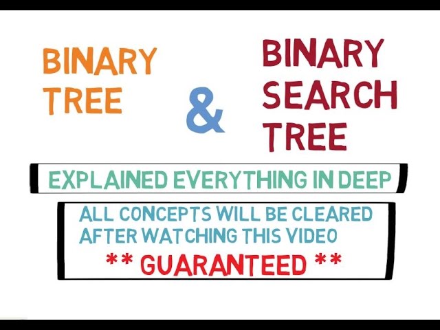 Difference Between Binary Tree And Binary Search Tree In Data Structure