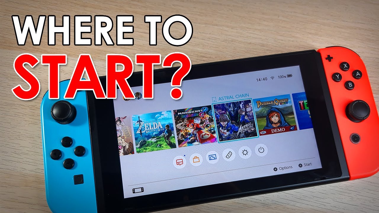 Where To Start Nintendo Switch Youtube