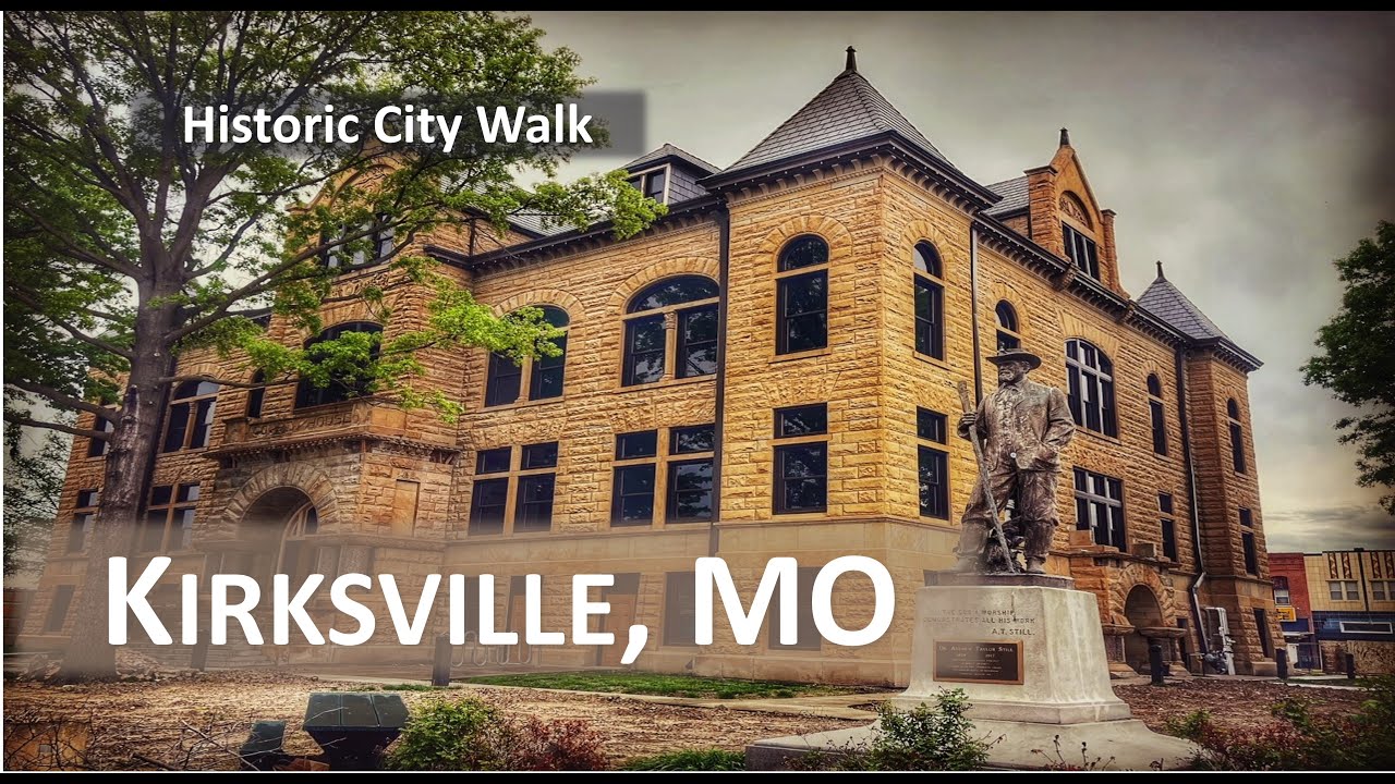 Kirksville Mo A 4k City Walking Tour Youtube