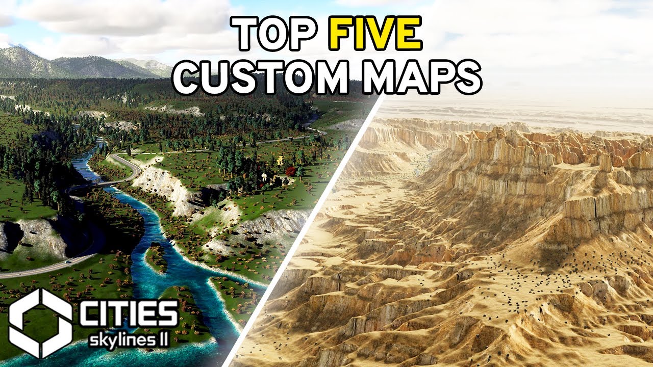The Best Custom Maps To Play At Launch For Cities 2 Pdx Mods Youtube