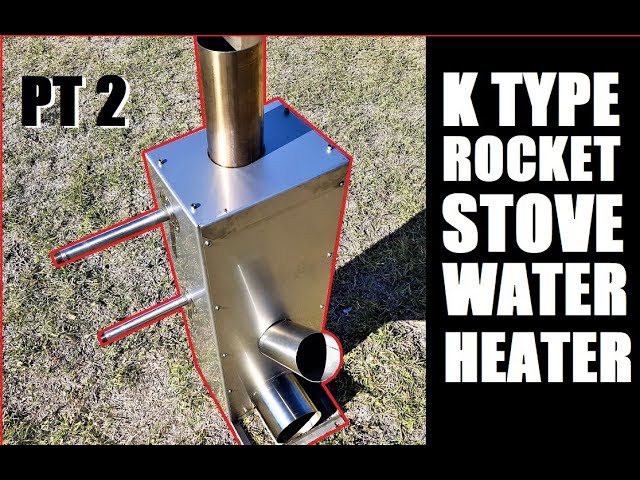 Pool Heater Rocket Stove