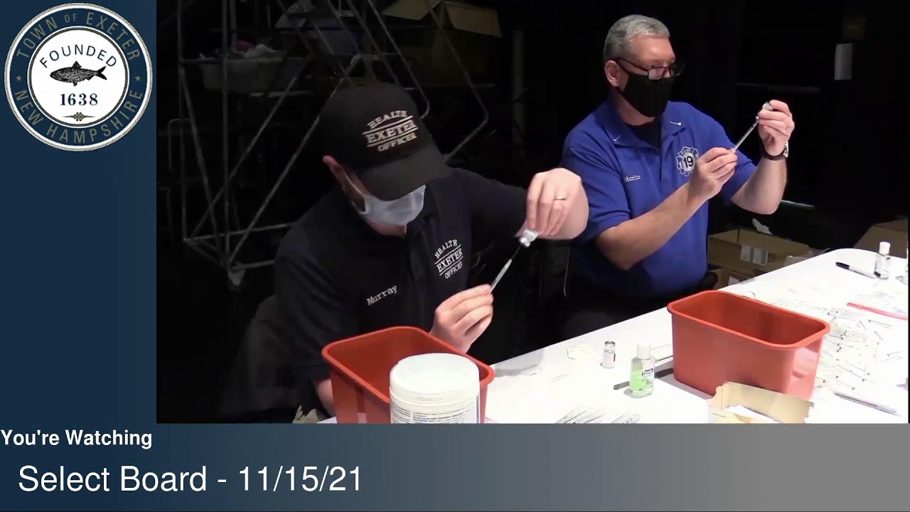 Select Board 11 15 21 Youtube