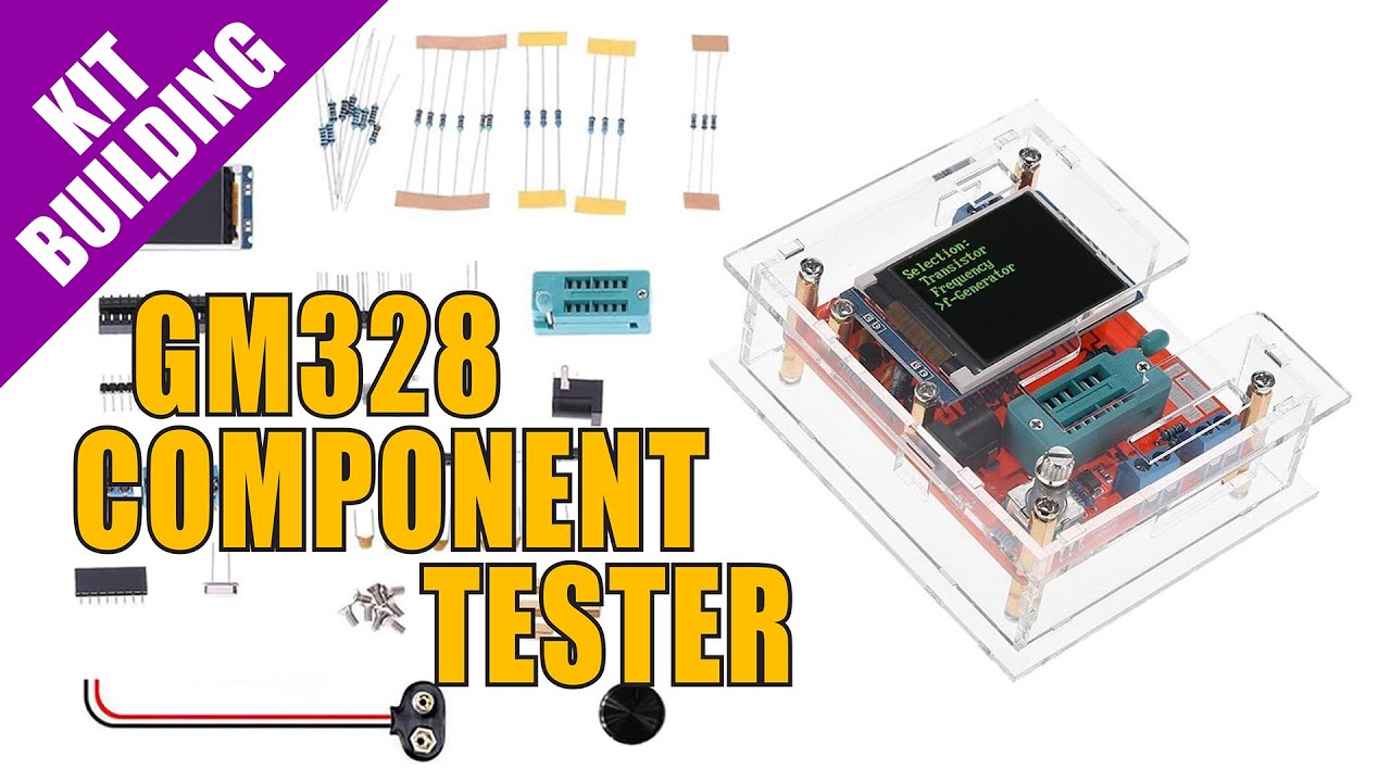 Building A Gm328 Component Tester Kit Live Youtube