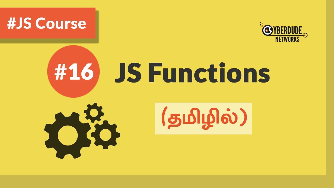 16 Javascript Functions а а а їа ґа їа іаїќ Tamil Javascript Course