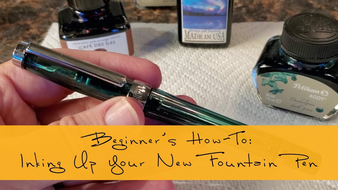 How To Install Fountain Pen Ink At James Silvers Blog