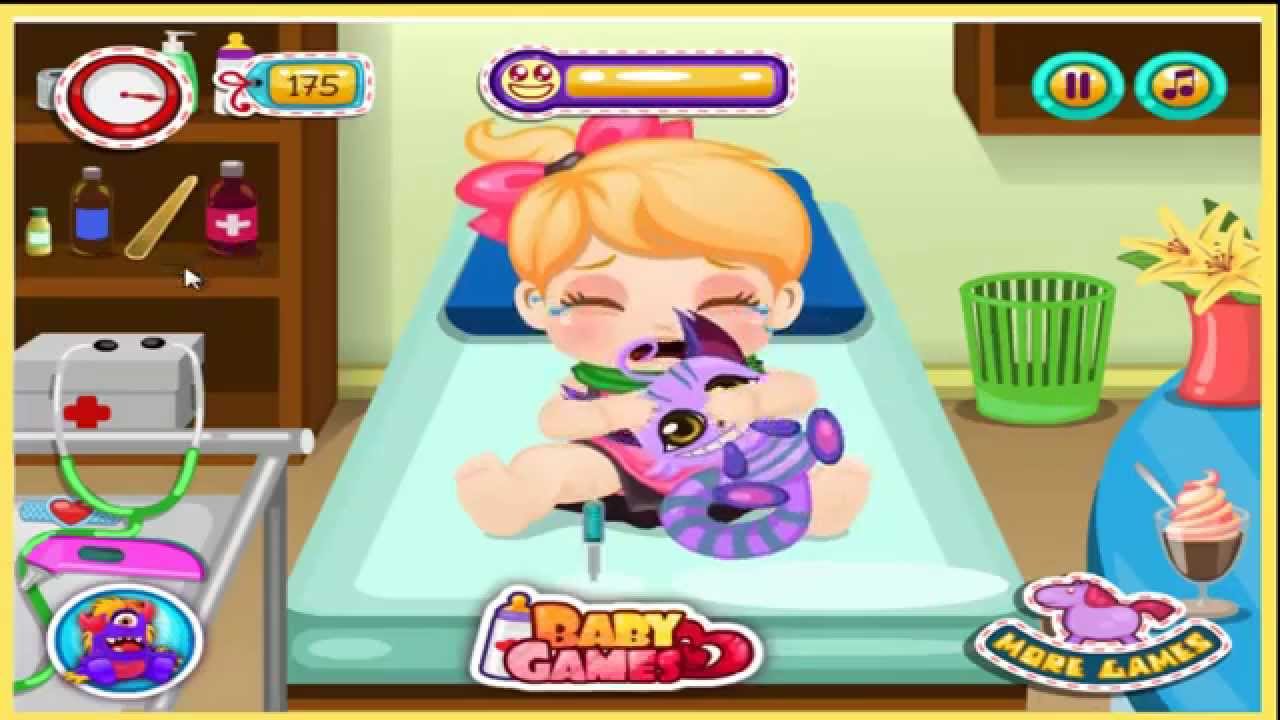 Baby Alice Sick Day Featured Game Baby Care Games For Kids Youtube