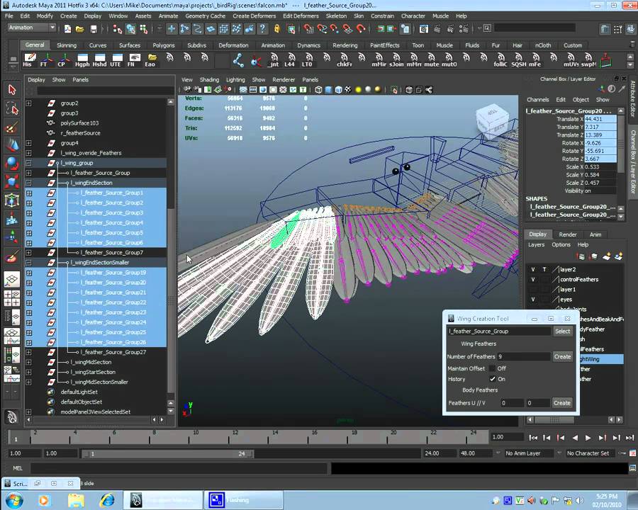 Wing Setup Example Youtube