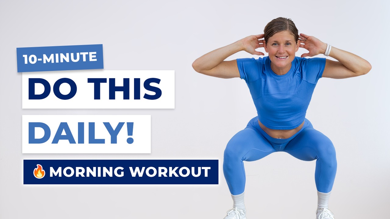 10 Minute Morning Workout No Equipment No Repeats Youtube