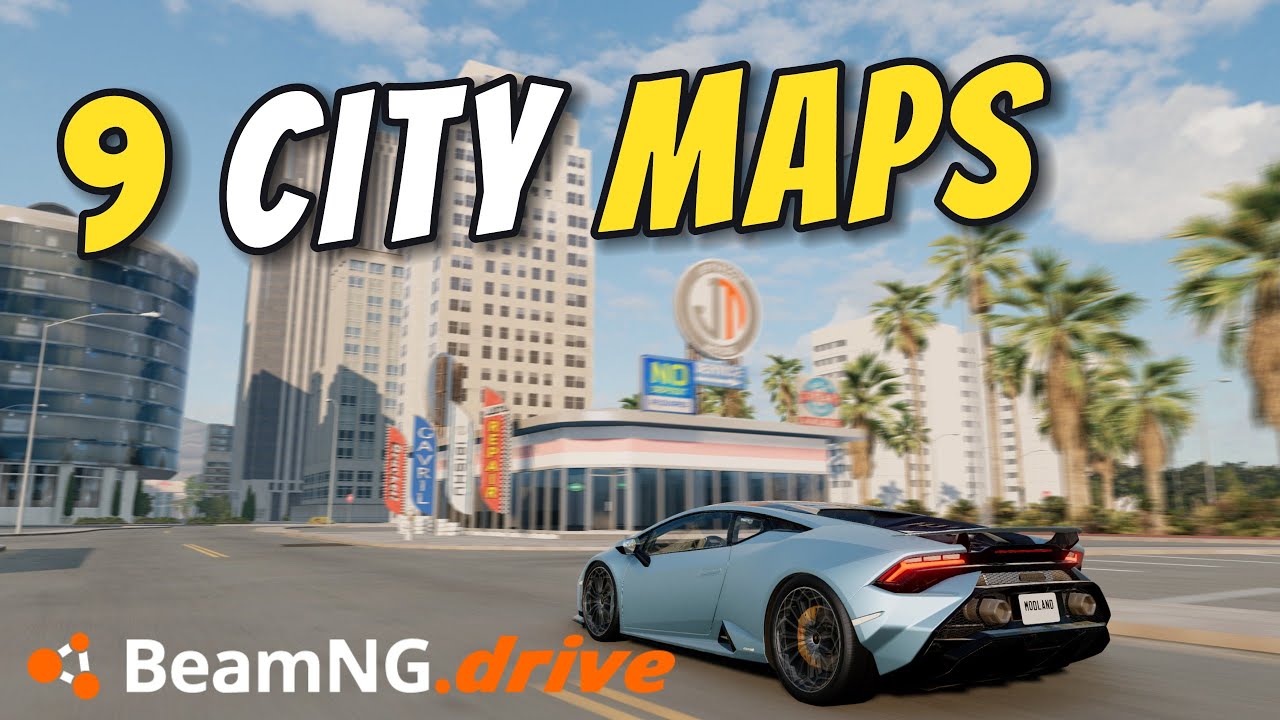 Best City Map Mods For Beamng Drive Youtube
