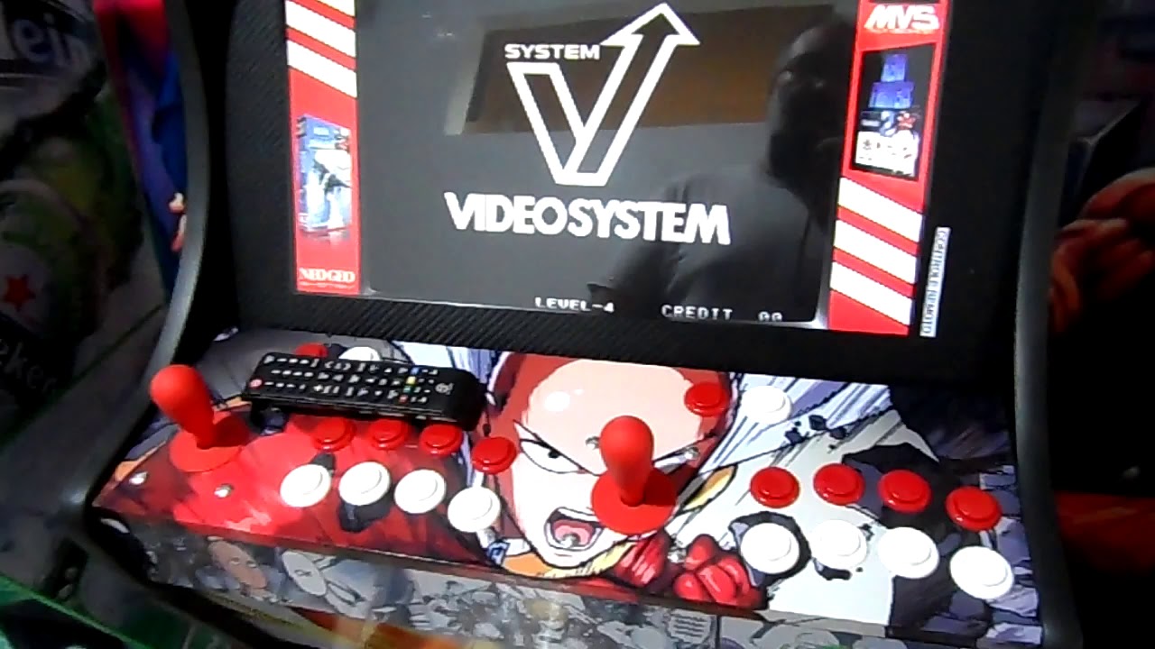 Fliperama Bartop One Punch Man 19 Polegadas Malvadeza Games Youtube