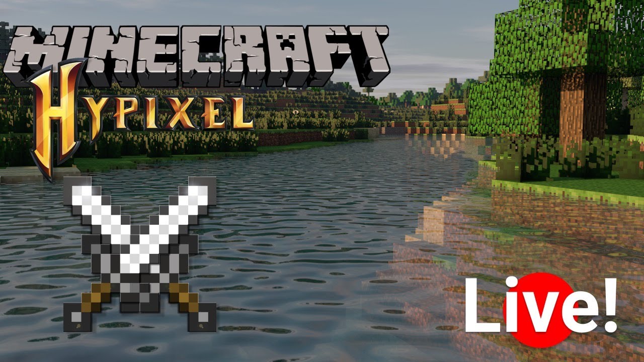 Minecraft Hypixel Live Stream Now W John Chill Stream Youtube