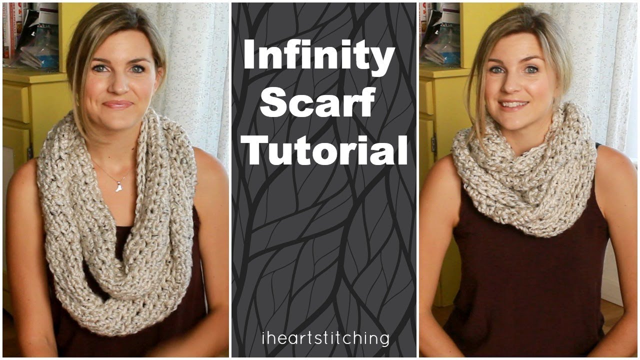 How To Crochet A Infinity Scarf Step By Step Online