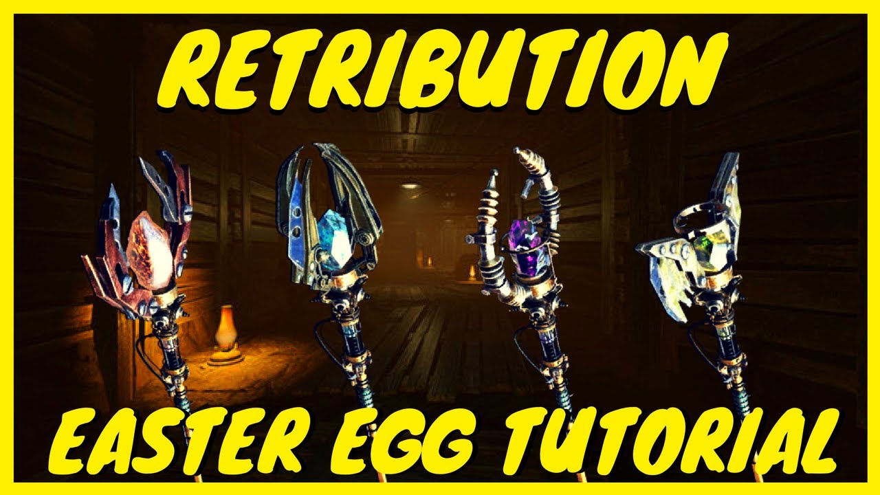 Retribution Easter Egg Tutorial Bo3 Custom Zombies Youtube