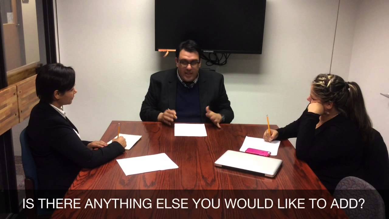 The Interview Process Youtube