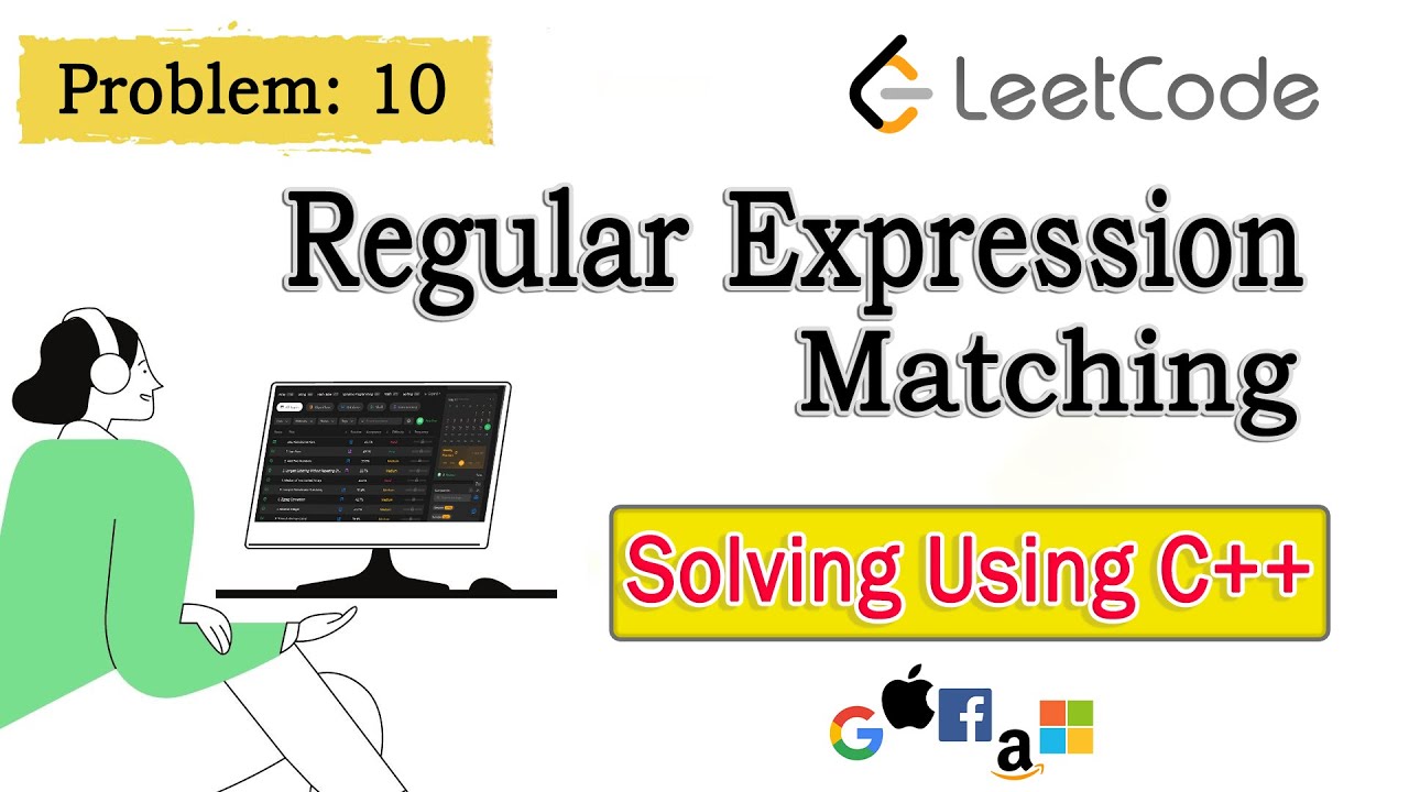 Regular Expression Matching Dynamic Programming Leeocode Problem10