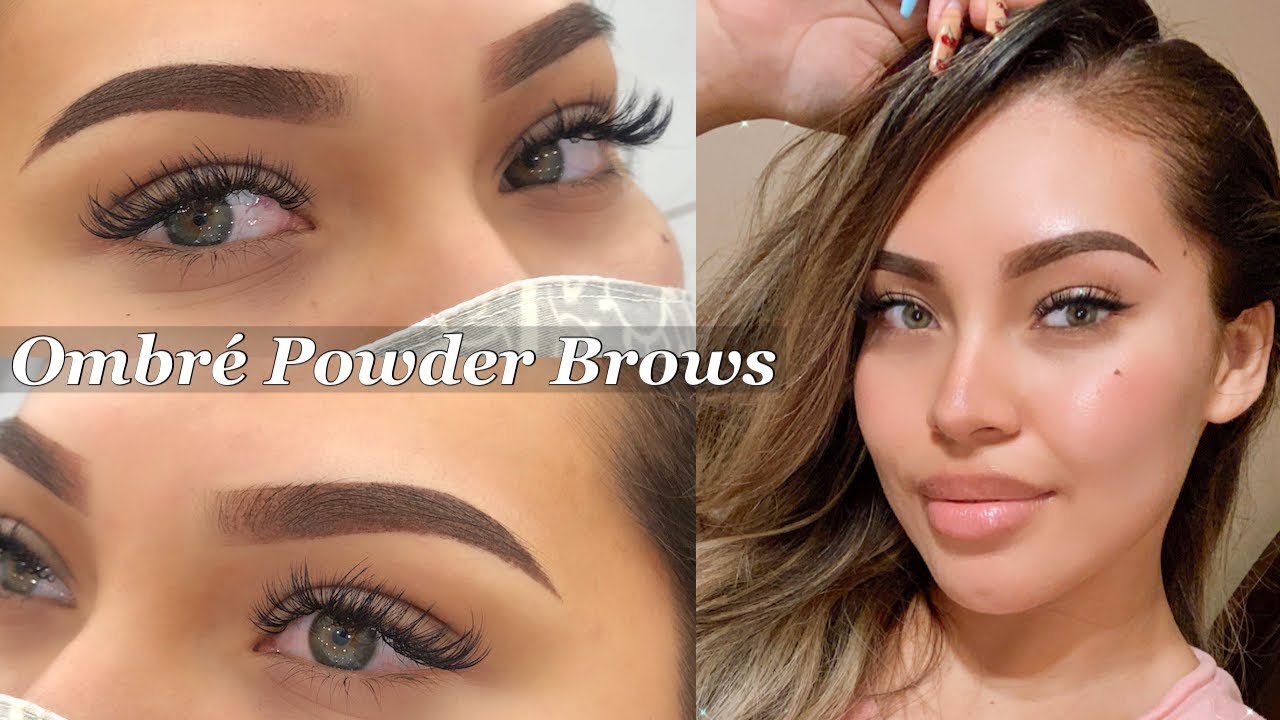 Ombré Powder Brows The Process Youtube