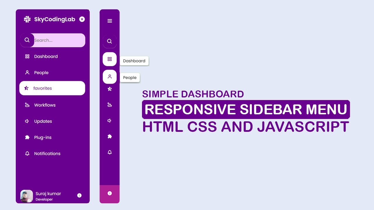 How To Create Responsive Sidebar Menu In Bootstrap At Mallory Sauer Blog