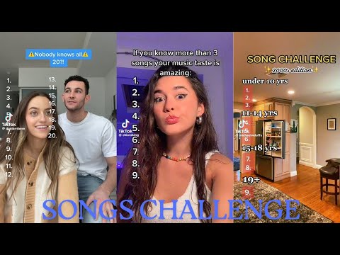 Songs Challenge 2 Tiktok Compilations Youtube