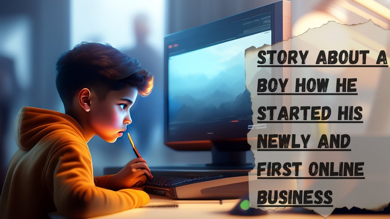 Story About A Boy How He Started His Newly And First Online Business