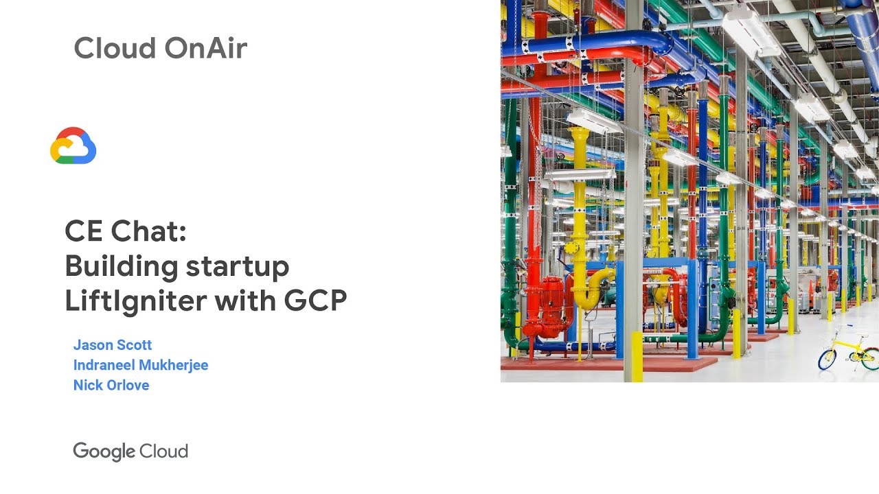 Cloud Onair Ce Chat Building Startup Liftigniter With Gcp Youtube