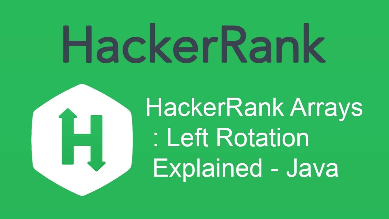 Hackerrank Arrays Left Rotation Explained Java Youtube