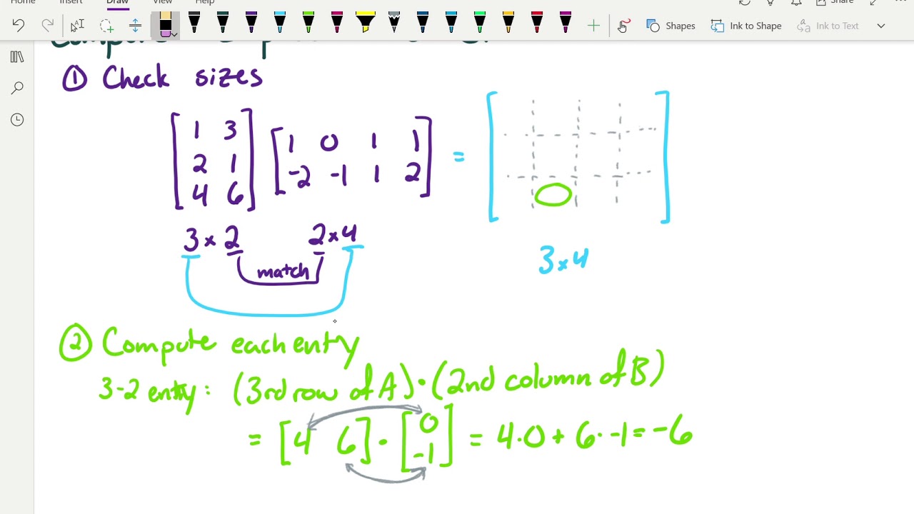 Matrix Multiplication Matrix Multiplication Easier Method