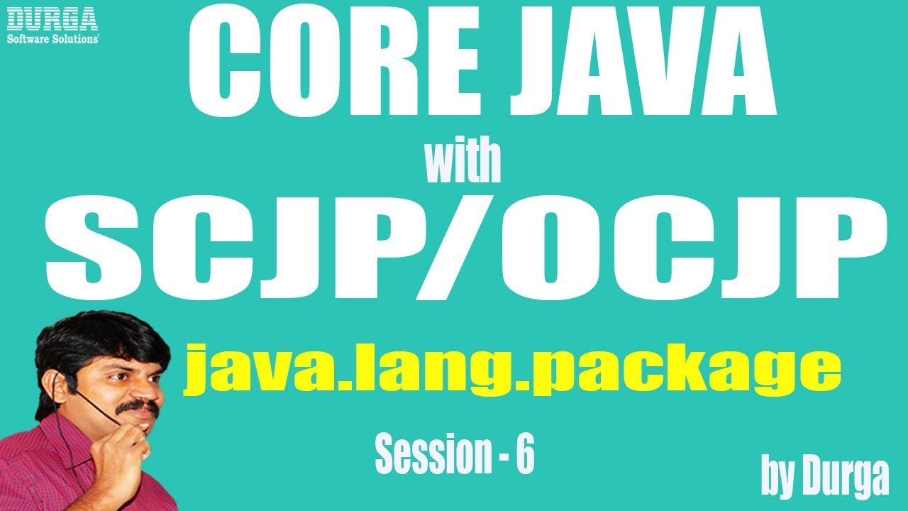 Core Java With Ocjp Scjp Java Lang Package Part 6 Strings Class