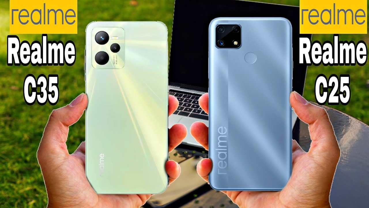 Realme C35 Vs Realme C25 щ щ ш ш щ ш шґш щ щ ш рџ ґ Youtube